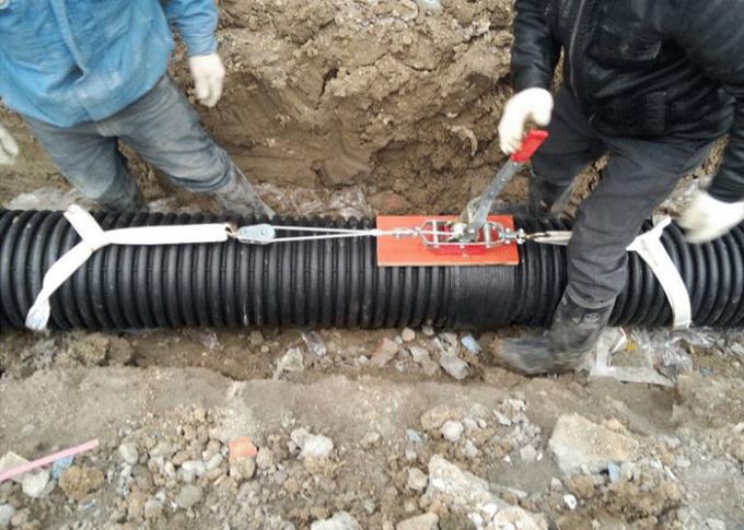 Inner Rib Corrugated High Density Polyethylene Pipe / Hdpe Twin Wall ...