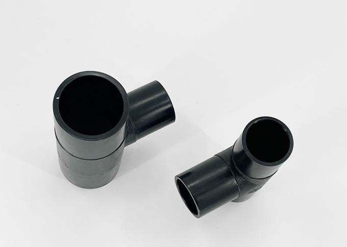 Siphon HDPE Drainage Pipe Fittings Same Layer PE Oblique Y Shaped Tee