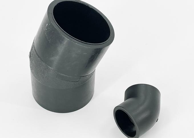 Siphon HDPE Drainage Pipe Fittings Same Layer PE Oblique Y Shaped Tee