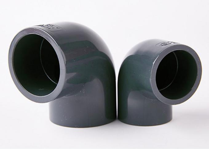 Right Angle PVC Water Pipe Fittings 90 Degree Elbow UPVC DN20 - DN800