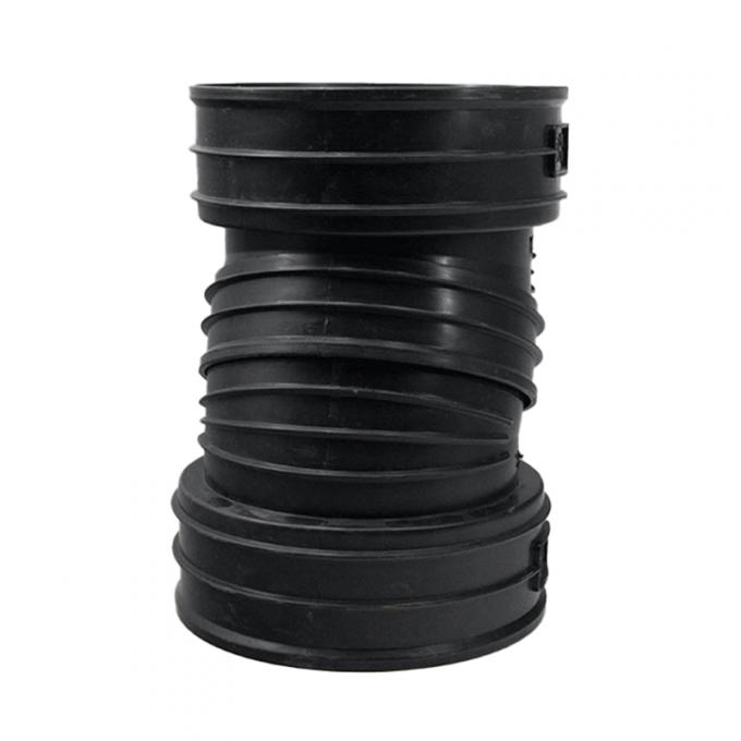 Double Wall Bellows Drain Pipe Welded Elbow Inspection Well Joints Hdpe ...