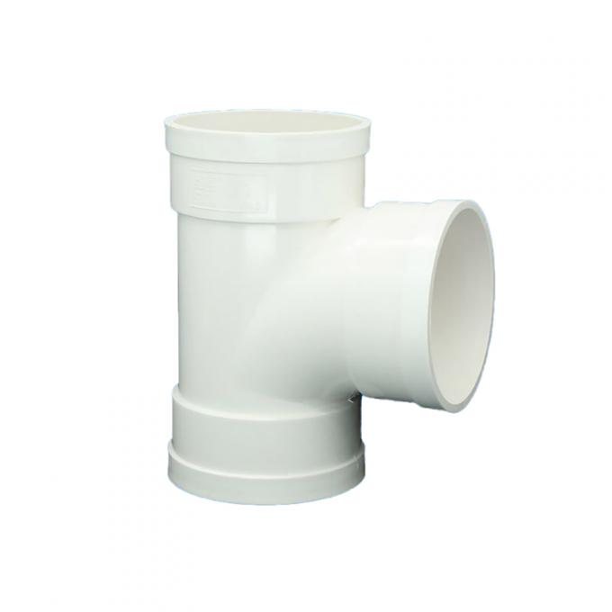 Non Potable PVC Drainage Pipe White Fittings Sewage Water