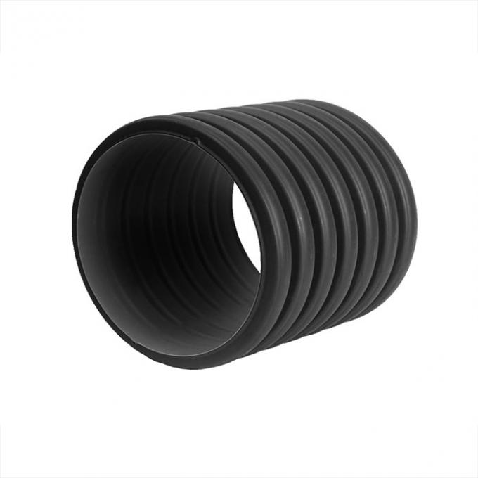110mm 160mm HDPE Double Wall Corrugated Pipes Perforated Tubes In Rolls ...