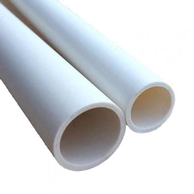 Customized PVC U Shaped Plastic Pipes Water Supply Drainage
