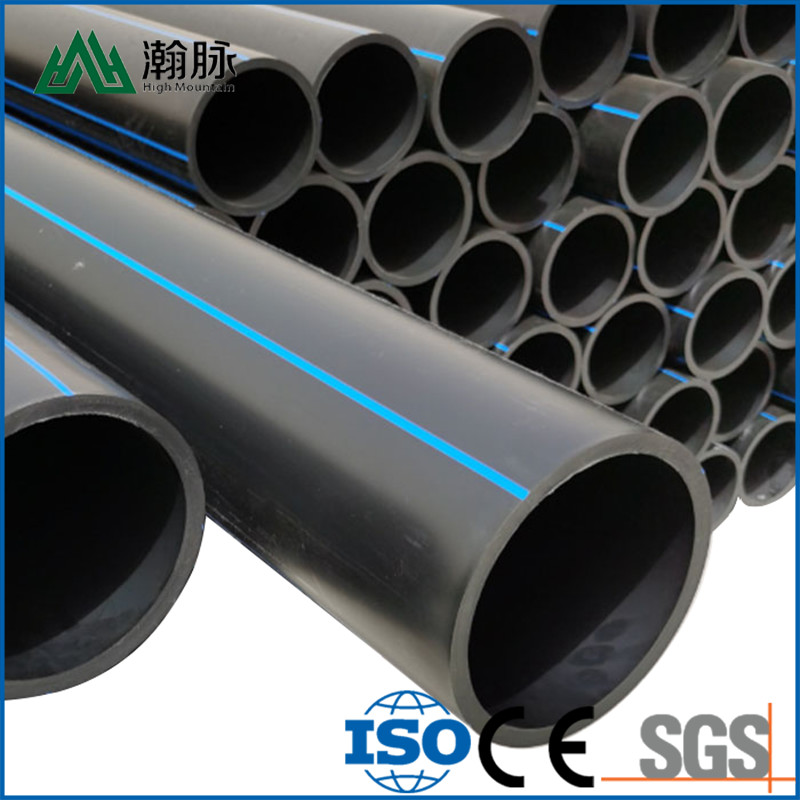 Plastic PE Pipes 400mm 500mm 630mm PE100 SDR11 PN16 HDPE Pipe For Water ...