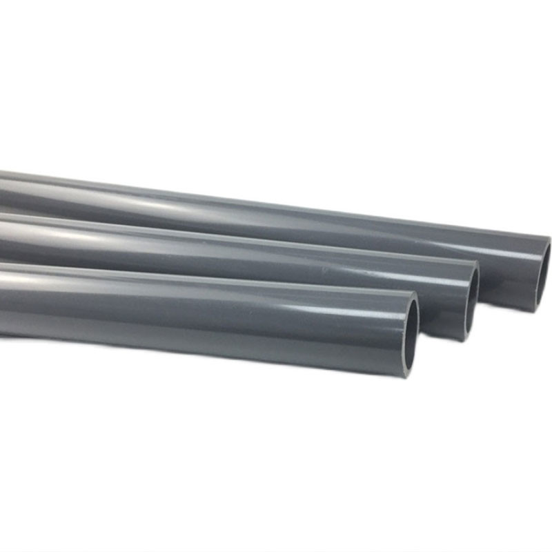 6 Inch 24 Inch PVC U Water Pipe Plastic For Drainage Alkali Resistance