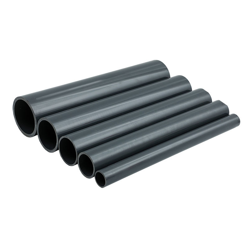 6 Inch 24 Inch PVC U Water Pipe Plastic For Drainage Alkali Resistance