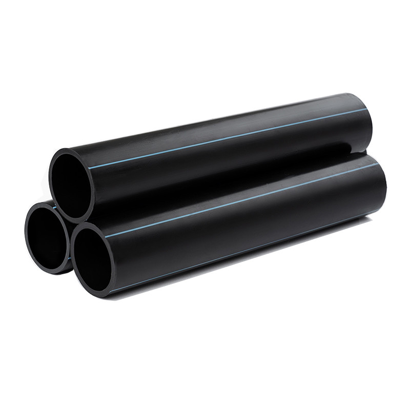 Diameter 300mm HDPE Water Pipes Black Color Pe100 Large Sizes