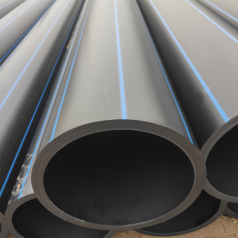 Corrosion Resistant HDPE Pipe For Water Supply And Drainage Large ...