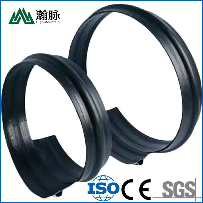 Dn300 Winding HDPE Drainage Pipes Spiral HDPE Corrugated Perforated Pipe