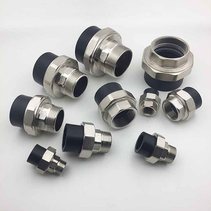 4 Points 6 Points HDPE Pipe Fittings Copper Live Connection 1 Inch For ...