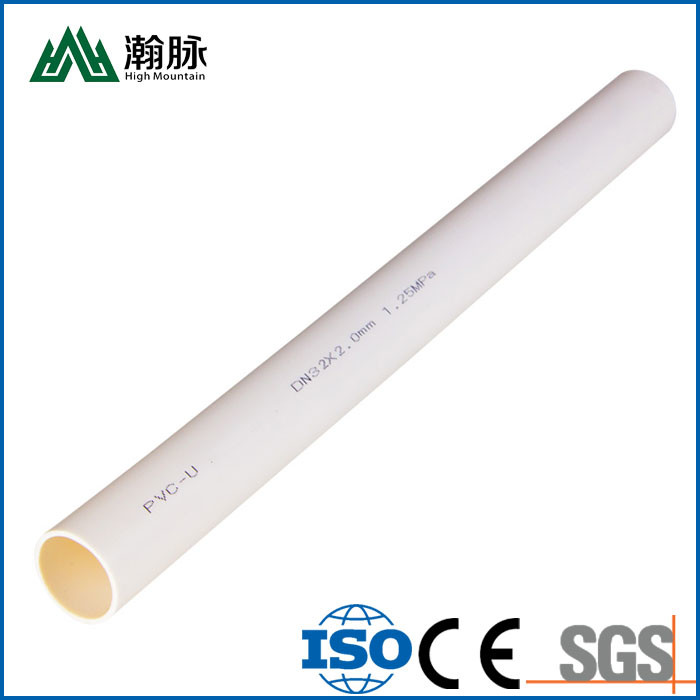 PVC Hard Plastic Water Pipes 40 50 140 160mm 1.0Mpa 1.6Mpa 3 Inch PVC ...