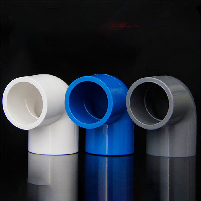 White Gray PVC Pipe Joint Fittings DN25 DN30 DN50 Pipe Fittings For ...